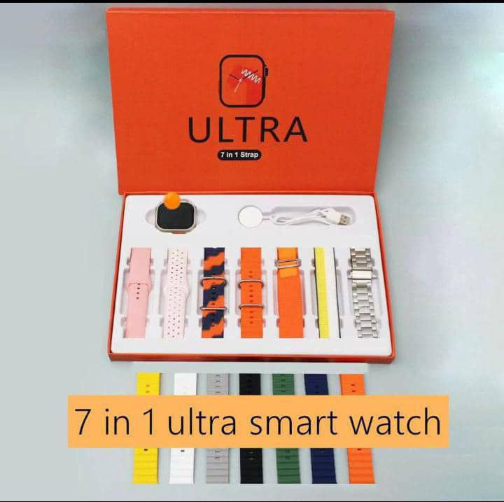 7 in 1 Strap ULTRA Smartwatch - Elevate Your Style and Functionality