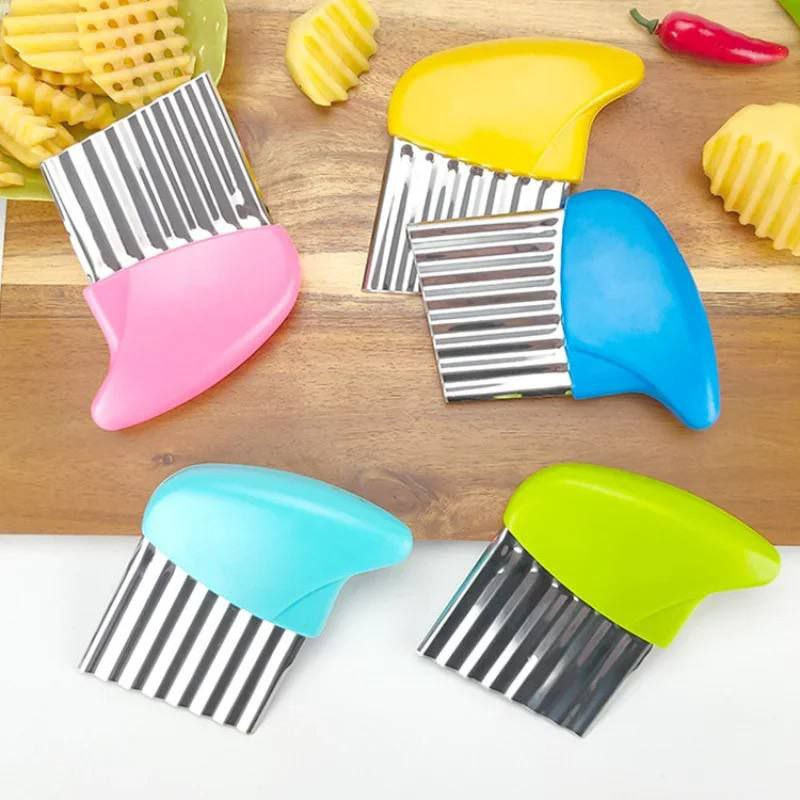Wavy Slicer – Perfectly Cut Veggies & Fruits with Style!